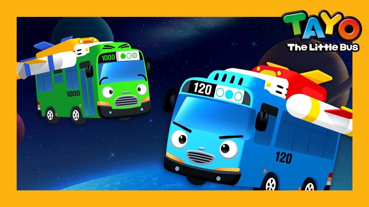 [Tayo's Story Book] #08 Tayo in the universe - YouTube