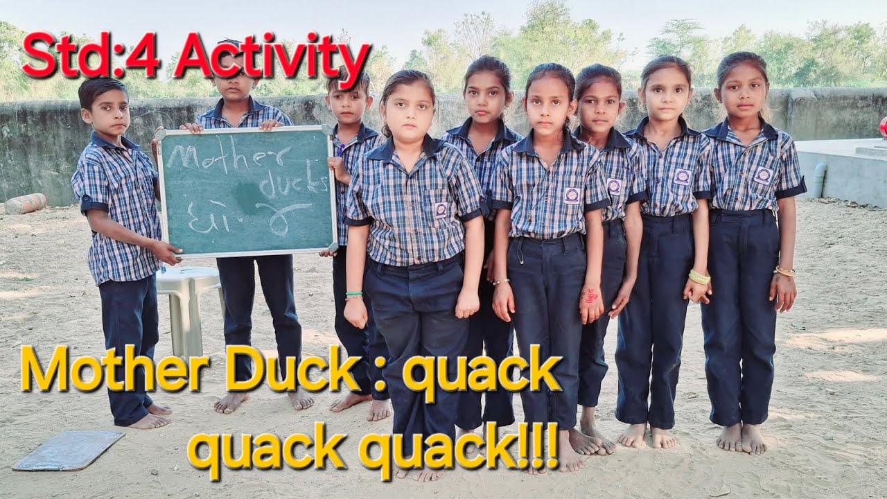 Mother Duck Said "Quack quack quack..!!!" - YouTube