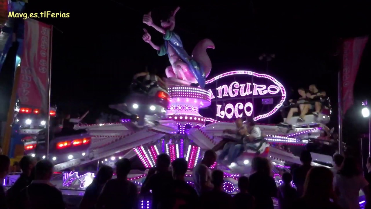 Canguro Loco FeriaTorrejon 2019 - YouTube