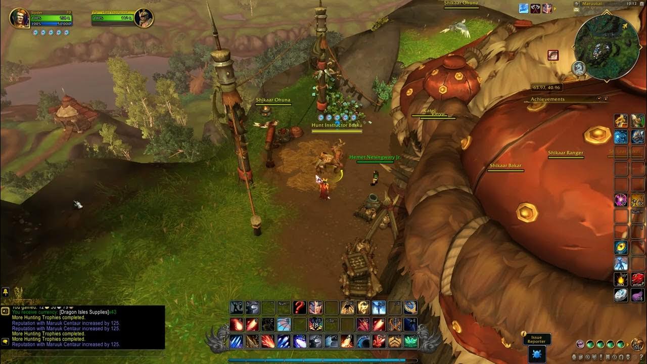Where To Return Centaur Hunting Trophy Wow Youtube