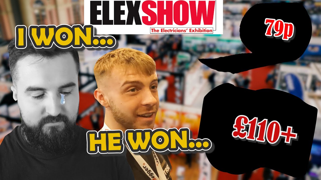 CAN'T BELIEVE WHAT MY APPRENTICE WON!! 😲 | ELEX SHOW 2023 - YouTube