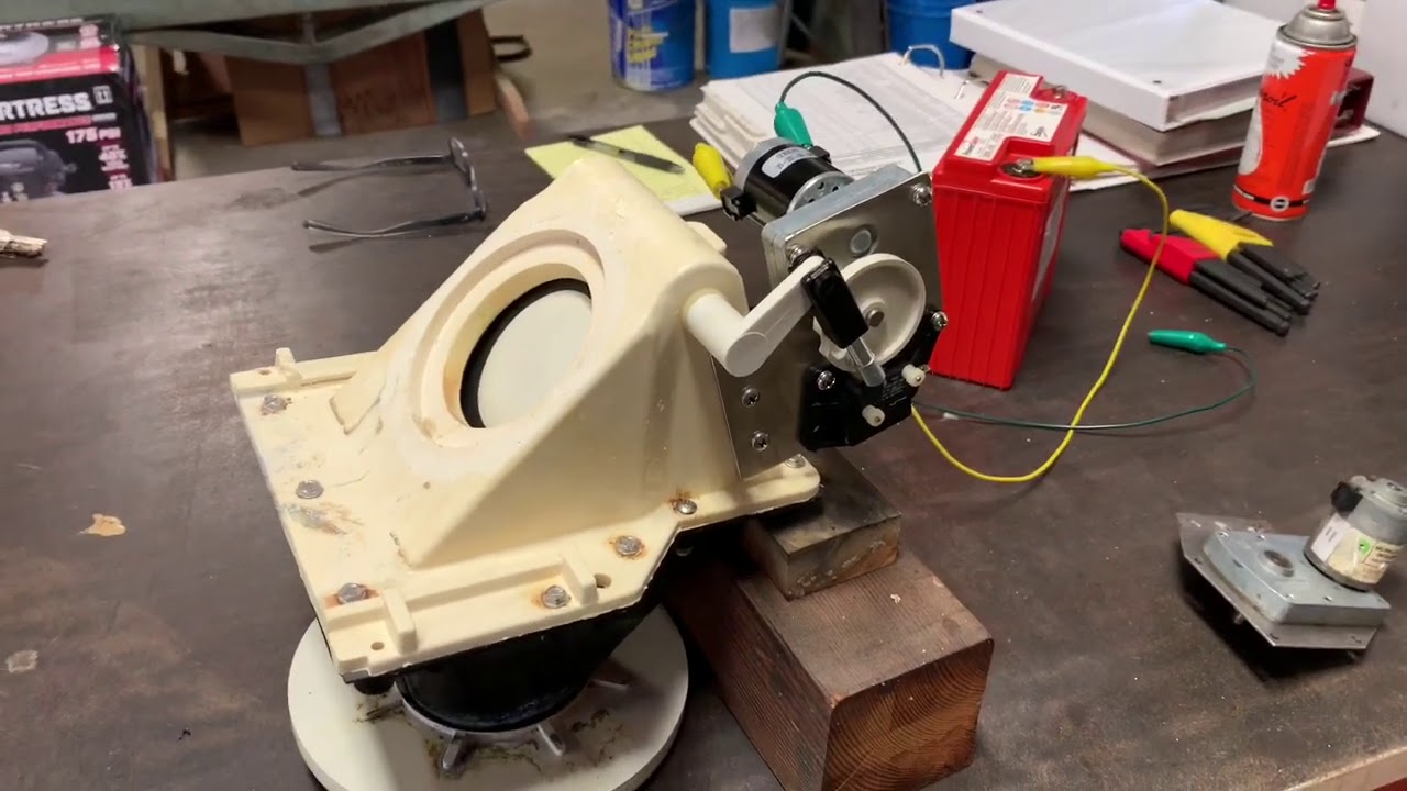 Prevost 1995 CC Microphor LF-220 Toilet Rebuild - YouTube