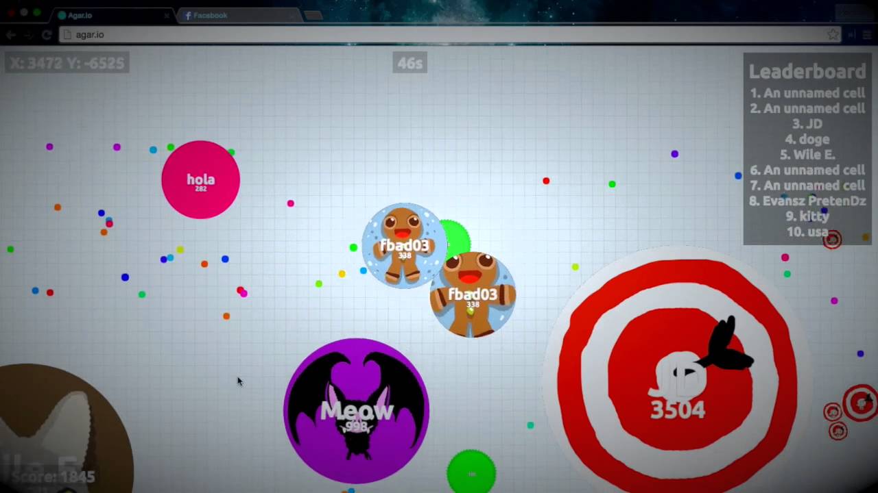Agari.o gameplay - YouTube