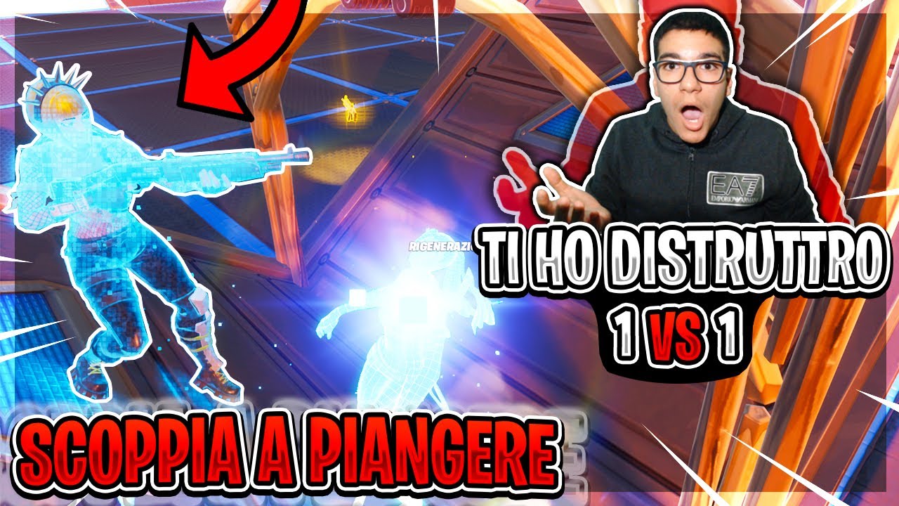 DOVEVA ESSERE UN NORMALE 1 VS 1...Esce Pazzo! | Fortnite Battle Royale ...