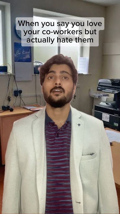 When you low key don’t like your co-workers🤣 #comedy #shorts - YouTube