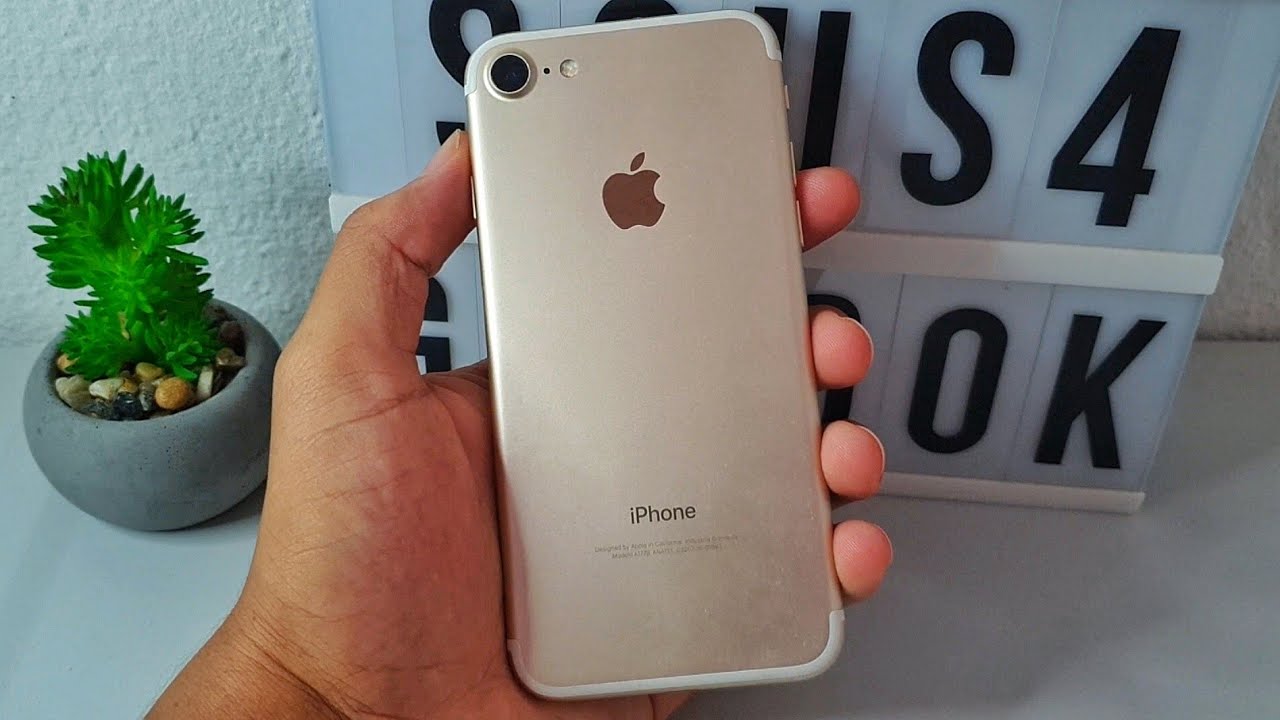 COMPREI UM IPHONE 7 POR 300 REAIS! VALE A PENA EM 2023? - YouTube