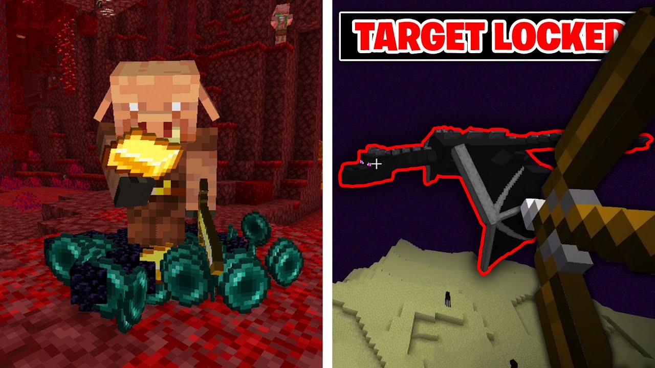 Speedrunning Minecraft With Cheats - YouTube