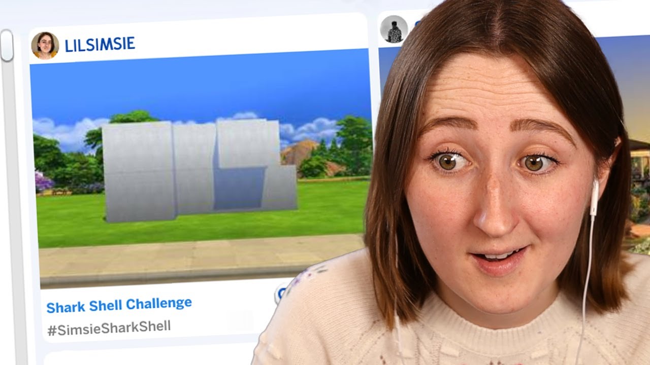 touring YOUR builds for my sims shell challenge! (Streamed 5/23/24 ...
