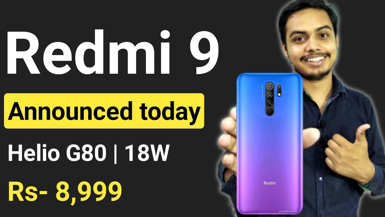 Redmi 9 and 4 new product announced today officially, full details ...