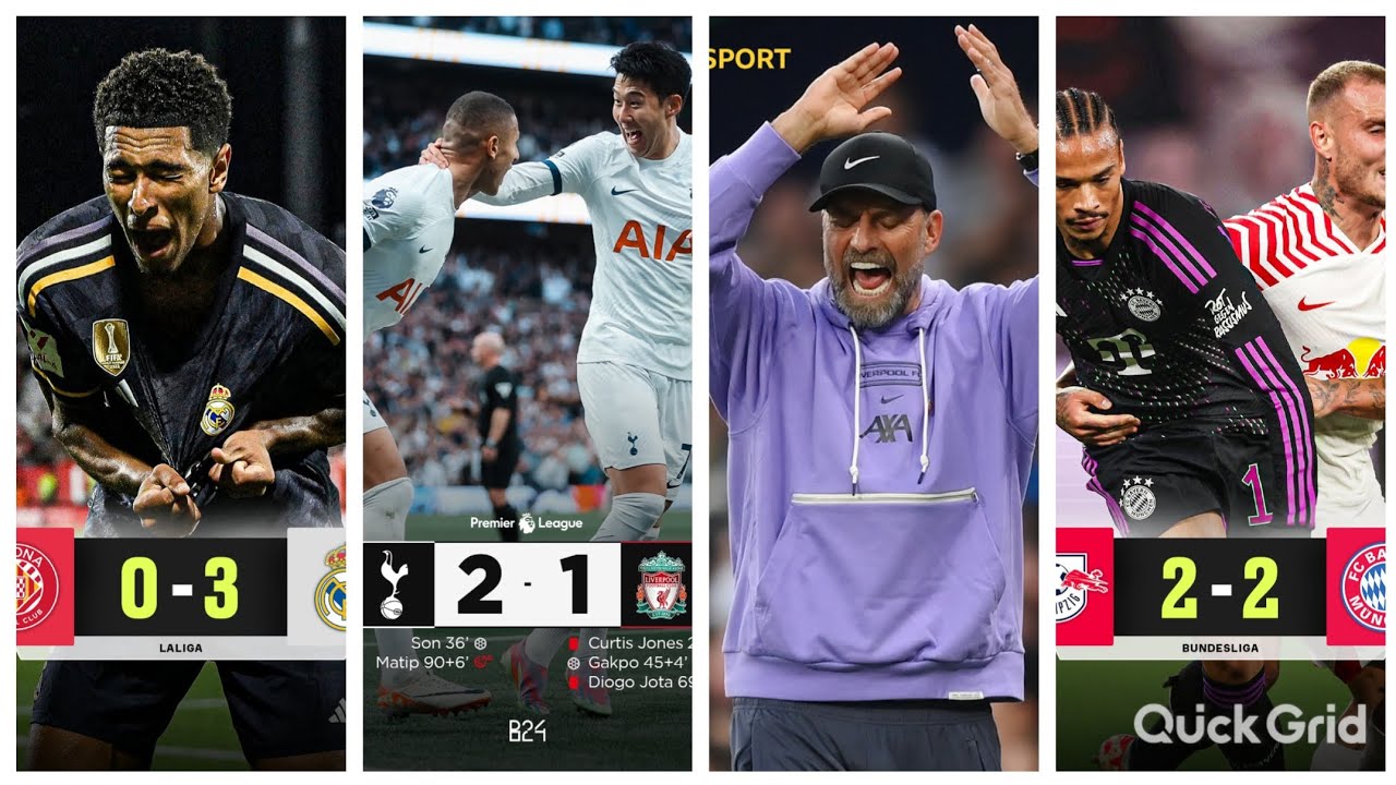 🔥Bellingham récite ses Gammes!Pape Matar Tottenham font chuter ...