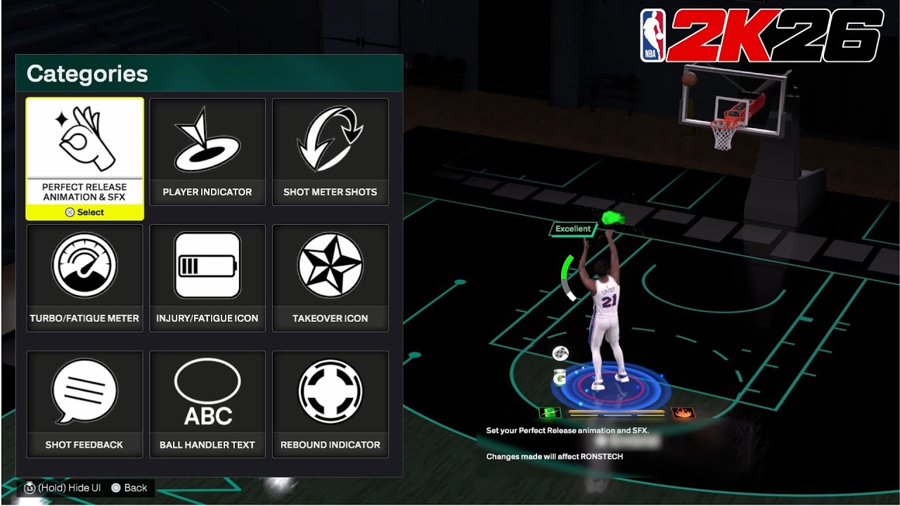 HOW TO CHANGE THE SHOT METER IN NBA 2K26 - YouTube
