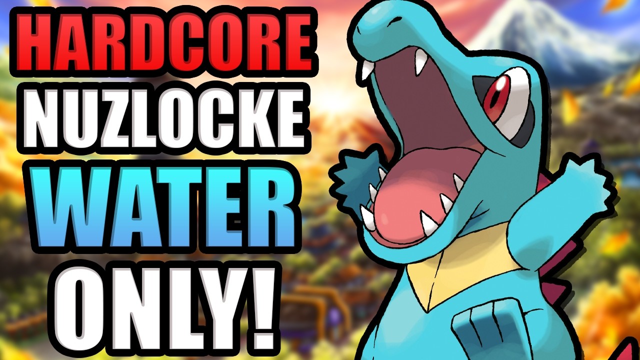 Pokémon HeartGold Hardcore Nuzlocke - Water Types Only! (No items, no ...