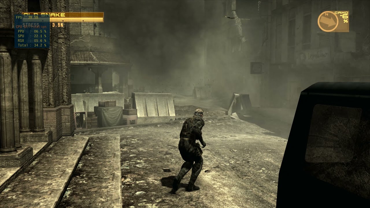 Metal Gear Solid 4 RPCS3 [4K 60fps] - illusion-v0.0.18 build | i9 ...