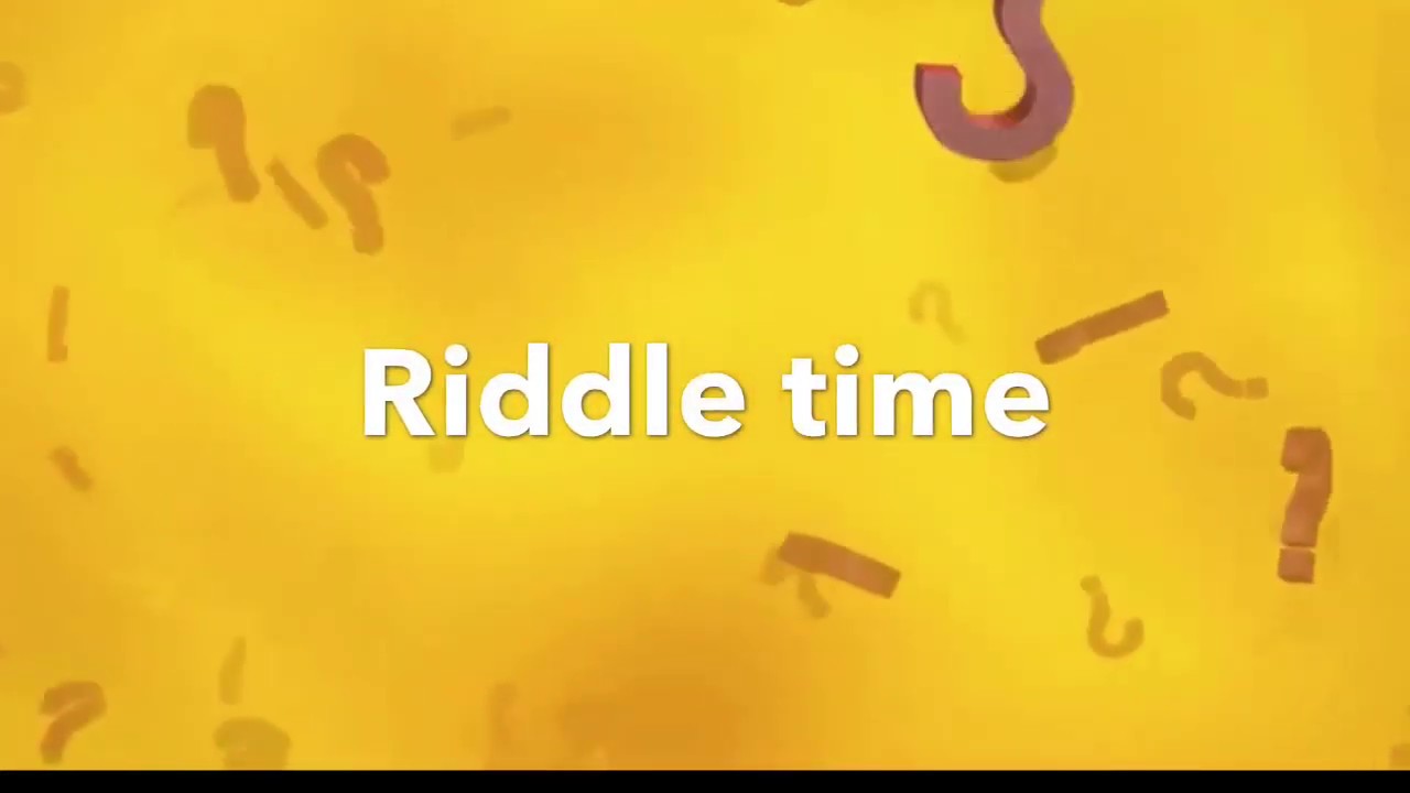 Riddle time - part 2 - YouTube