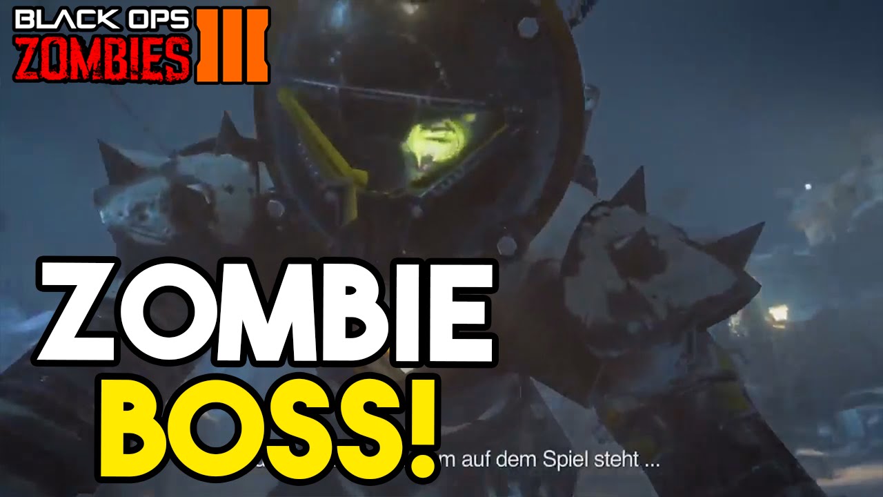 BO3 Zombies "DER EISENDRACHE" NEW ZOMBIES BOSS PANZER SOLDAT GAMEPLAY ...