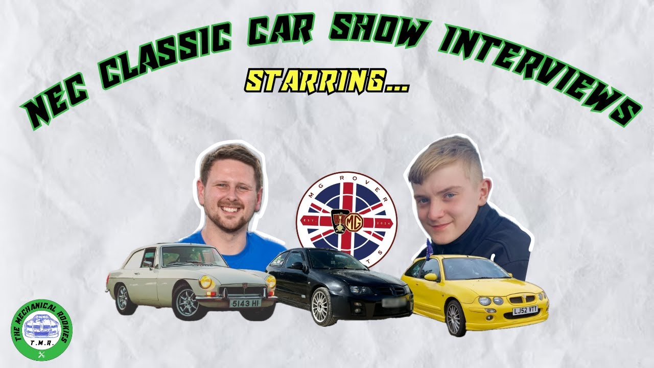 We talk MG Rovers at the NEC Classic Car show 2024! - YouTube