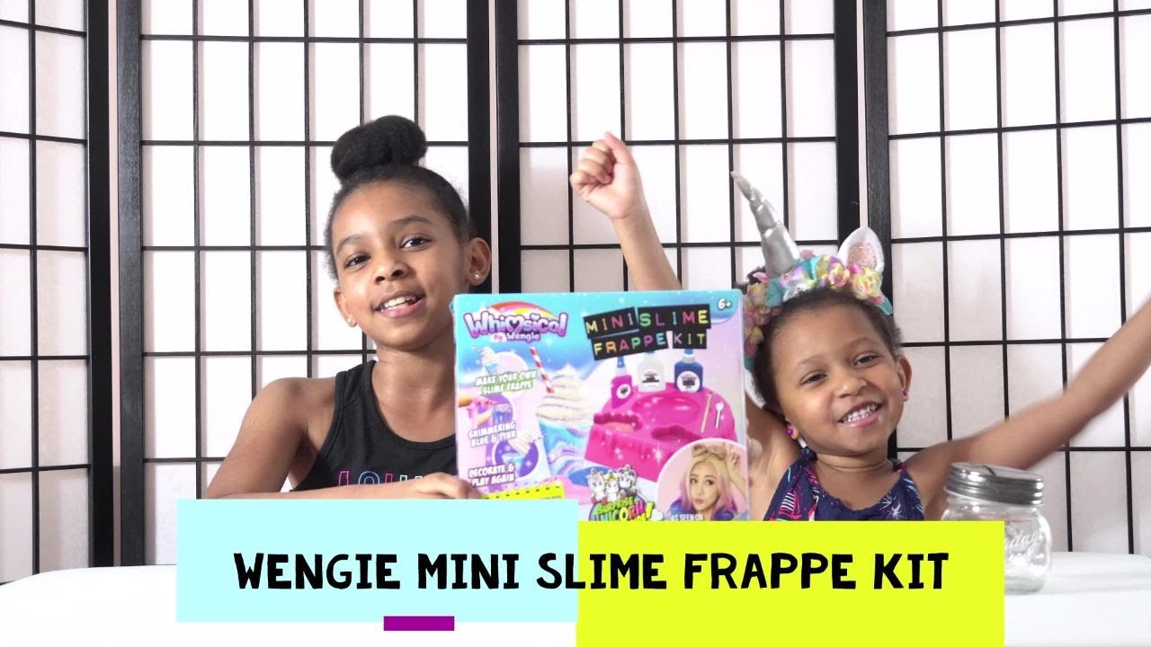 WENGIE'S MINI SLIME FRAPPE KIT!!! - YouTube