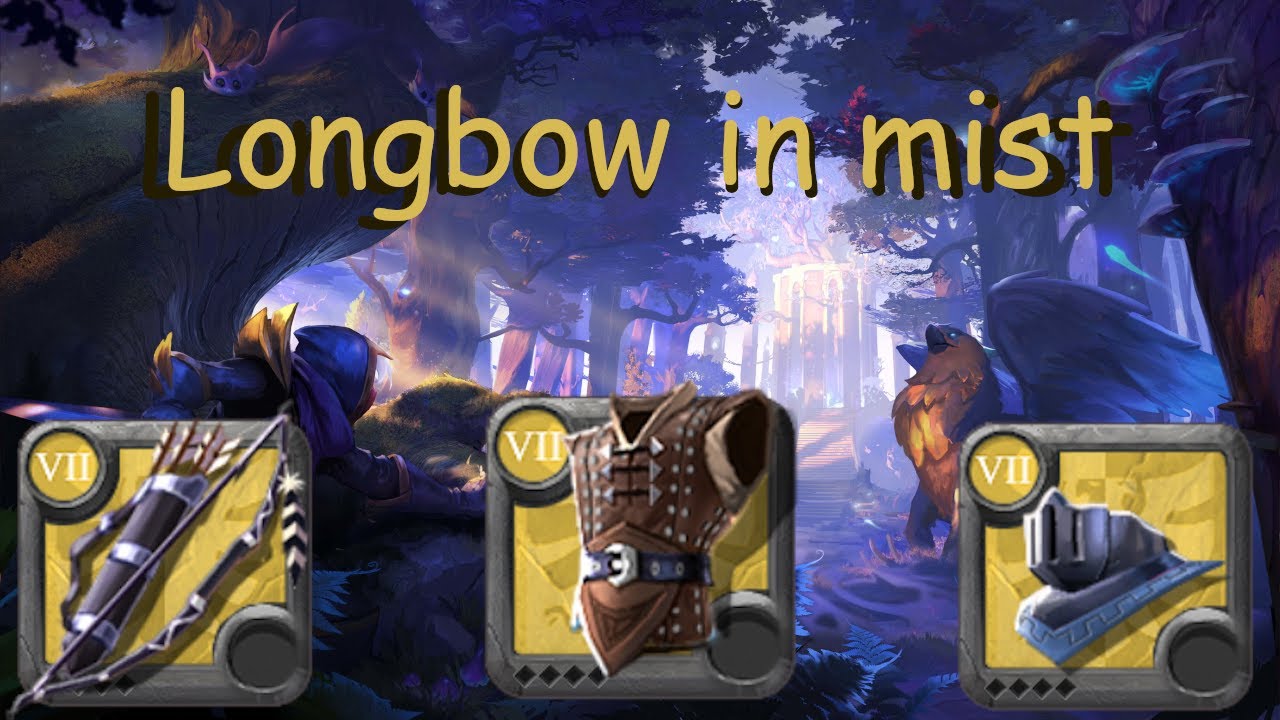 Longbow PVP in Mist | Albion Online - YouTube