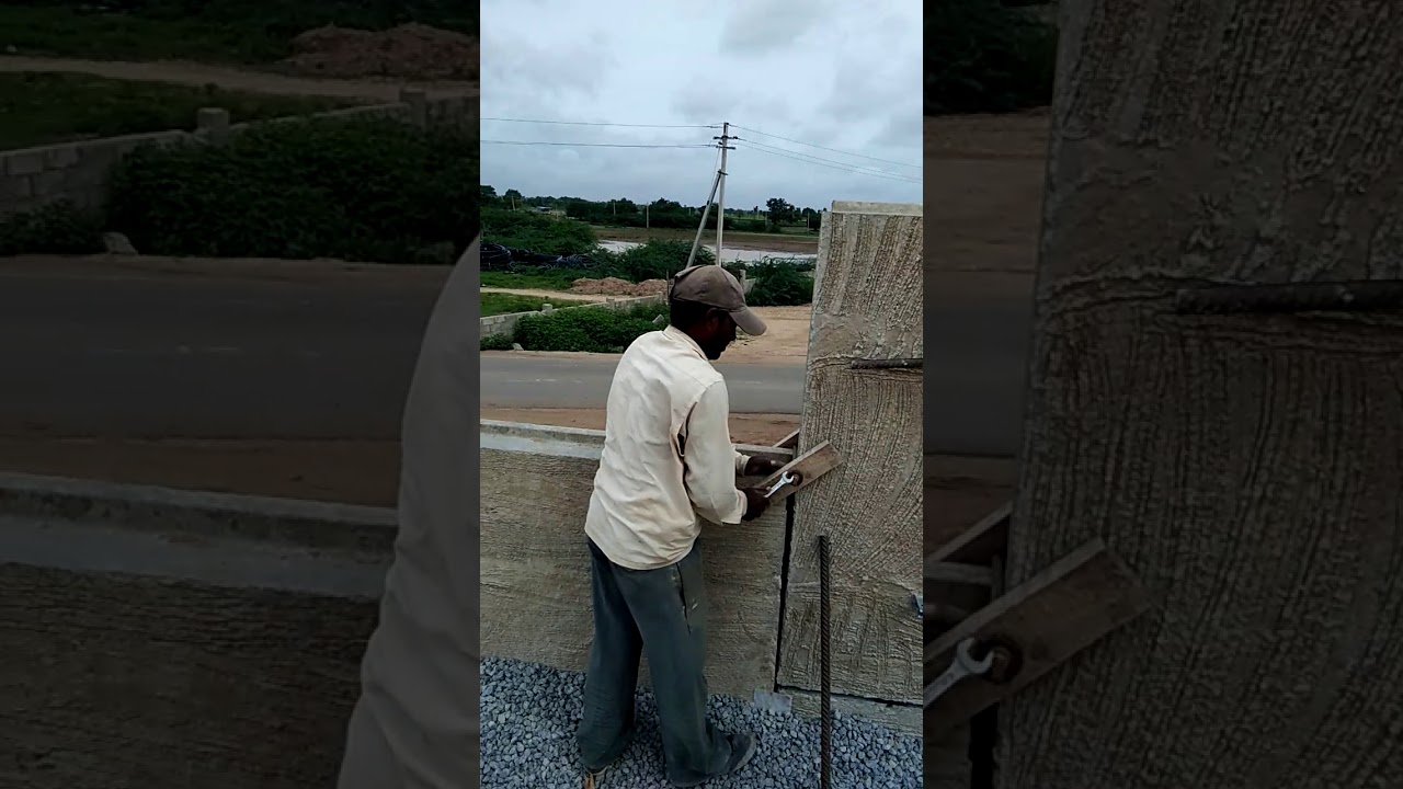 Re- Wall construction - YouTube