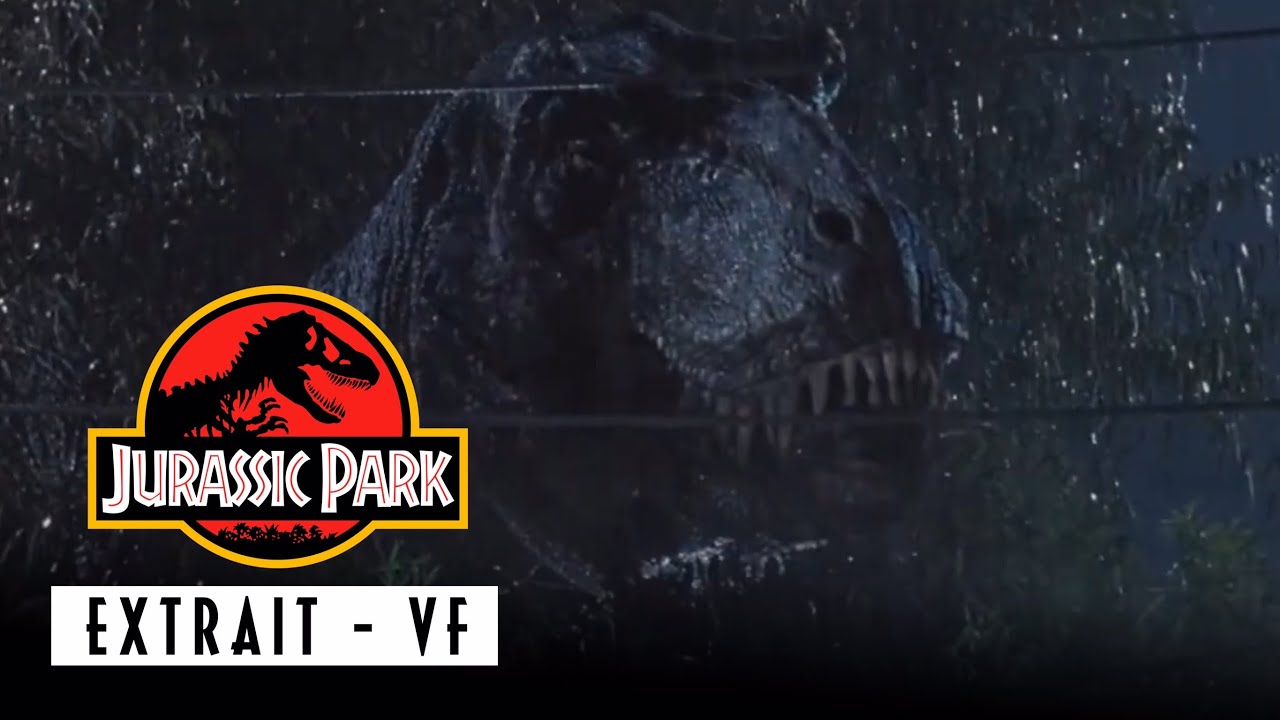 Jurassic Park Extrait Larrivée Du T Rex Vf Youtube