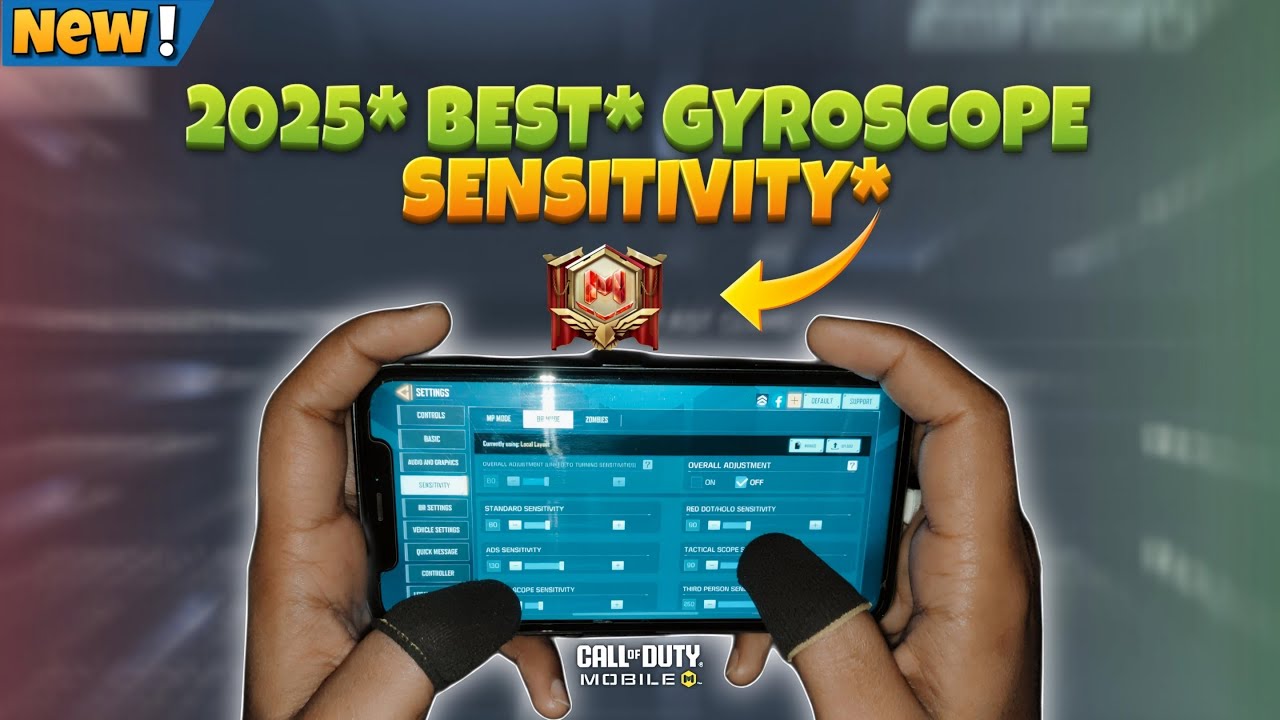 Best Gyroscope Sensitivity Settings Cod Mobile Battle Royale | BR ...