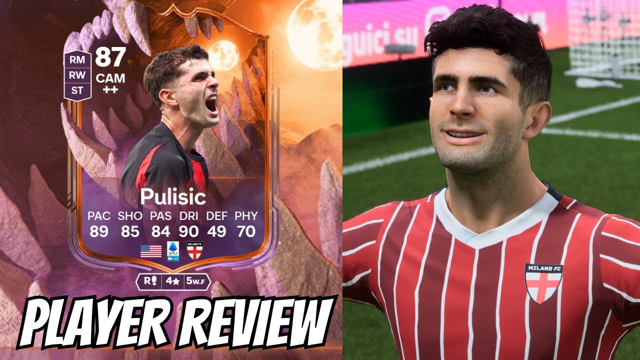 TIGER!🐯 87 ULTIMATE SCREAM Pulisic PLAYER REVIEW EA FC 26 - YouTube