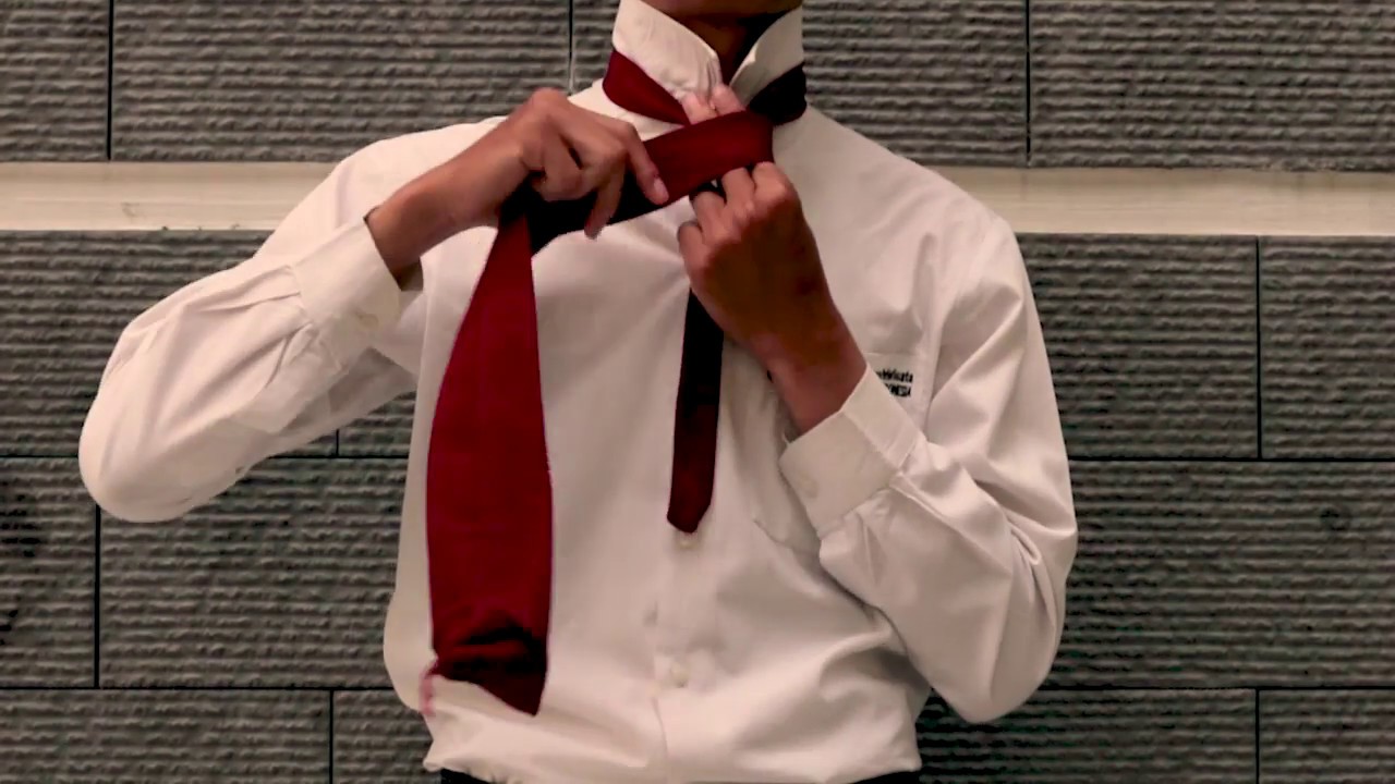 Cara Memakai Dasi dengan Benar pada Seragam di MPP UPI - YouTube