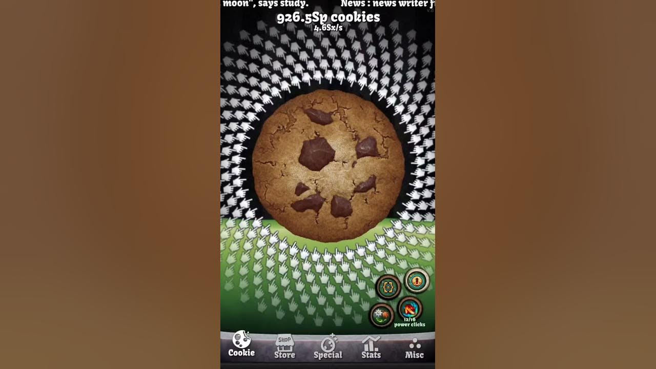 Cookie clicker update - YouTube