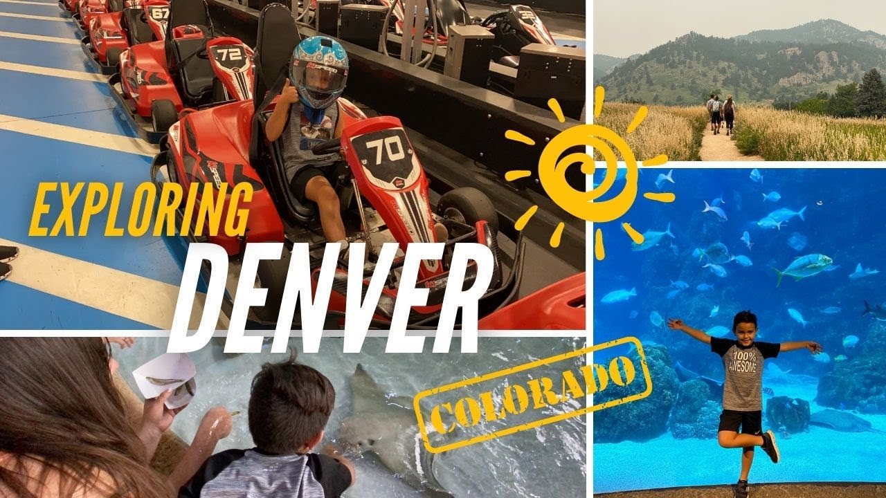 Denver is FUN! Go-Karts, Monsters, Sharks, Feeding Stingrays, Hiking ...
