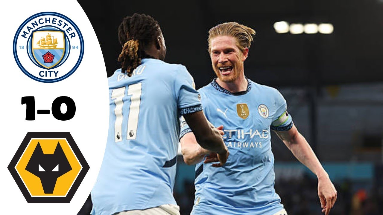 Manchester City 1-0 Wolves Highlights | Premier League 2025 - YouTube