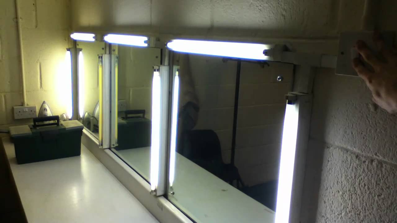 Fluorescent Light Switch On 5 - YouTube