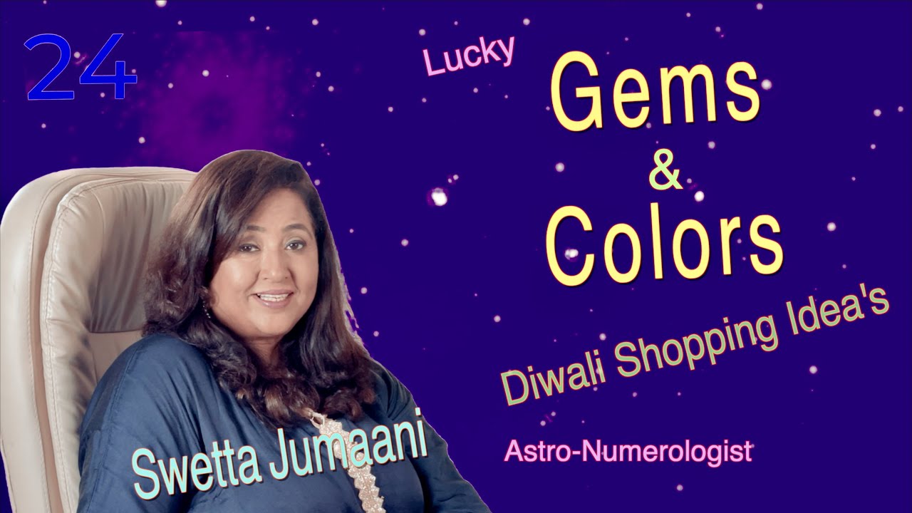 Numerology Lucky Colors & Gems - YouTube