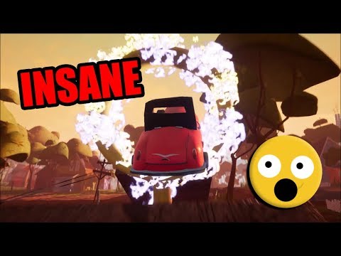INSANE CAR STUNS - Hello Neighbor Mod - YouTube