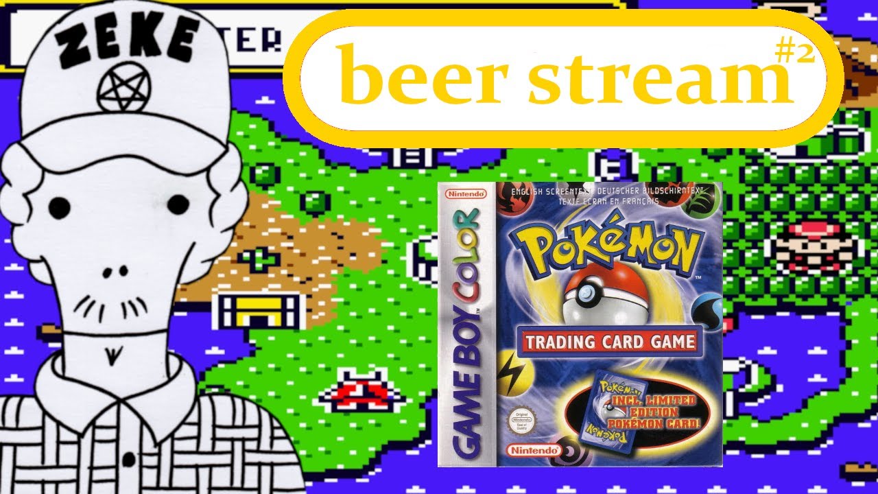 Beer Stream: Pokemon Trading Card Game 2 - YouTube