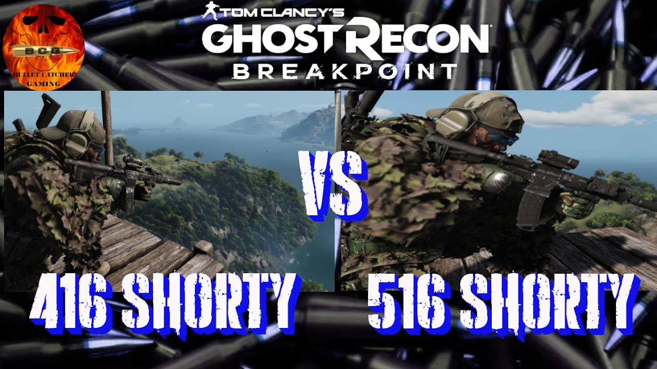 Ghost Recon Breakpoint - 416 Shorty VS 516 Shorty - YouTube