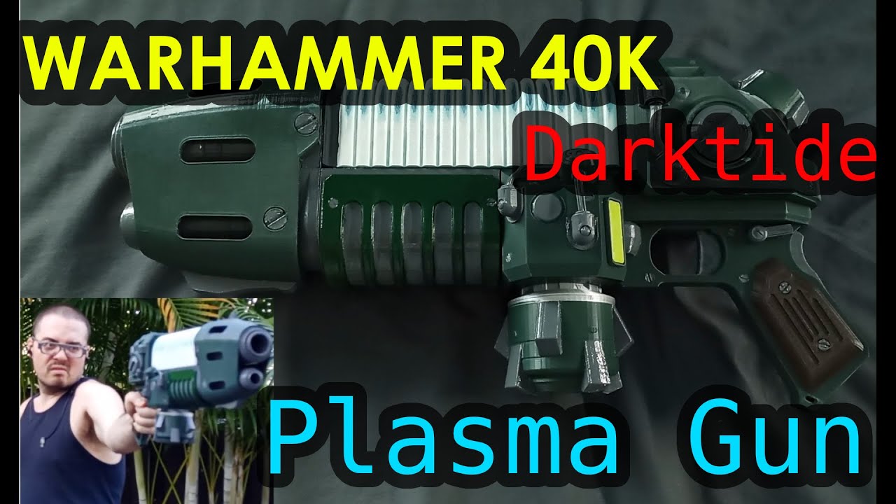 Plasma Gun Warhammer 40K Printable Cosplay Prop - YouTube