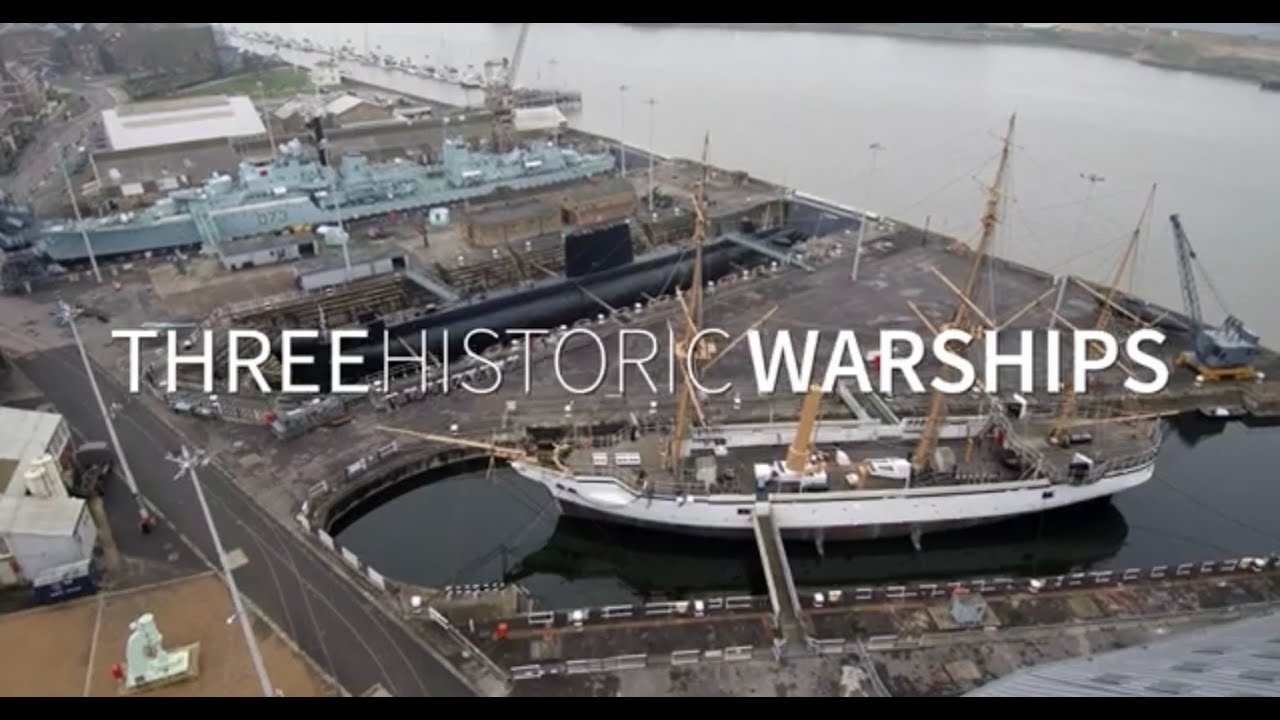The Historic Dockyard Chatham Aerial Promo 2020 - YouTube