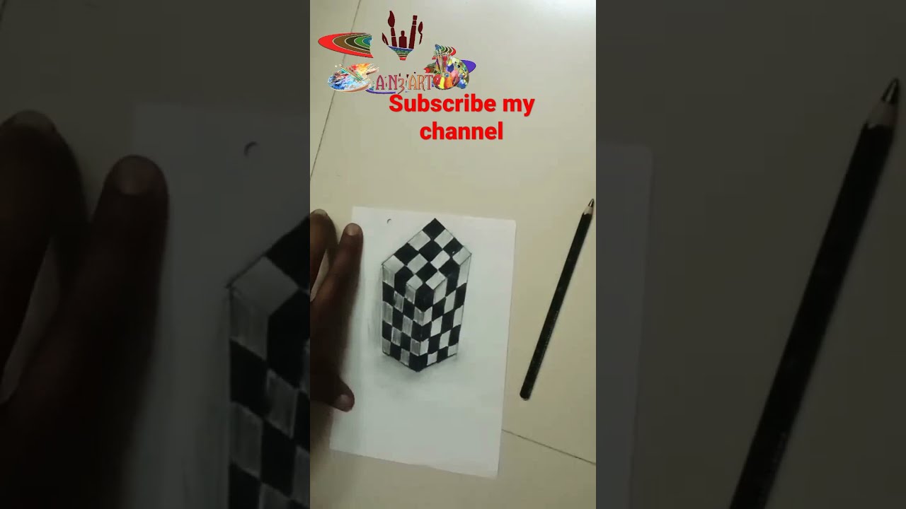 how To Draw 3d Box L Best Trick For Bigginers youtubeshorts YouTube how To Draw 3d Box L Best Trick For Bigginers youtubeshorts YouTube