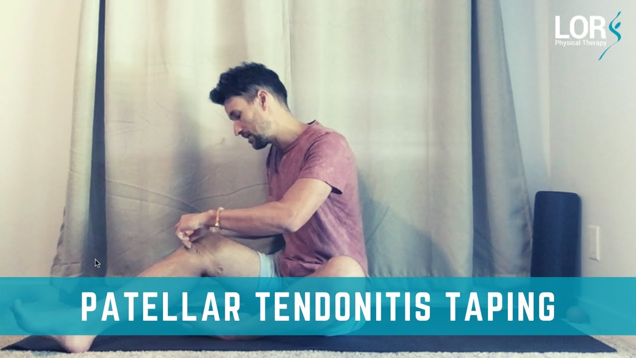 Taping For Patellar Tendonitis | LOR Physical Therapy - YouTube