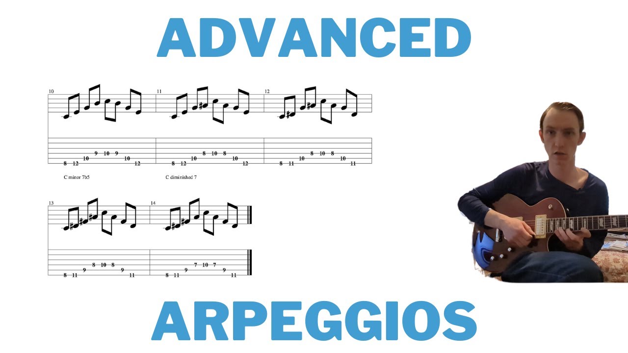 Advanced Arpeggios Guitar Lesson with Tabs! 🎸 - YouTube