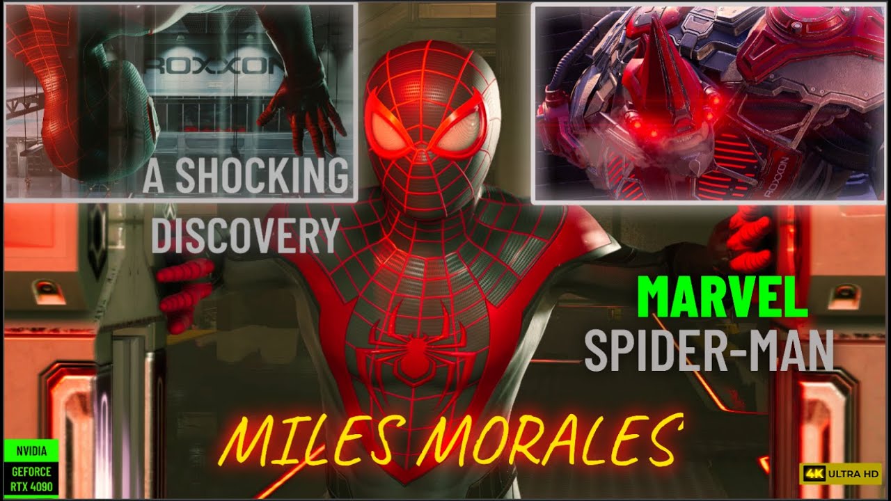 🌟 Stunning 4K Gameplay | Marvel’s Spider-Man: Miles Morales | Prepare ...