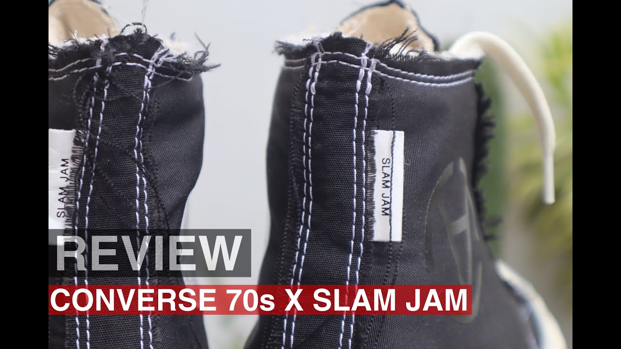 EXCLUSIVE RELEASE !!! CONVERSE X SLAM JAM - YouTube