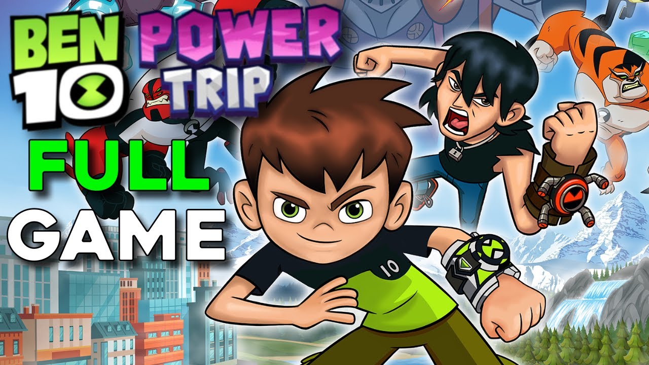 Ben 10: Power Trip - Full Game Walkthrough & Cutscenes - YouTube