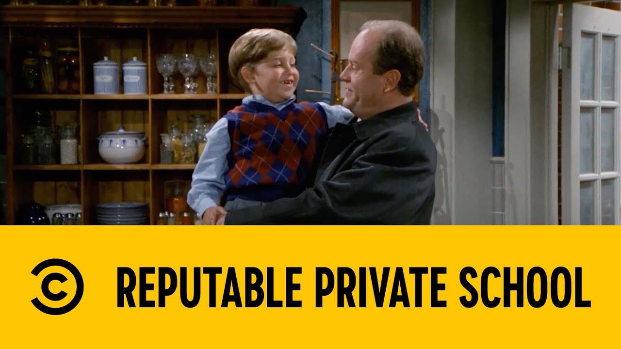 Reputable Private School | Frasier | Comedy Central Africa - YouTube