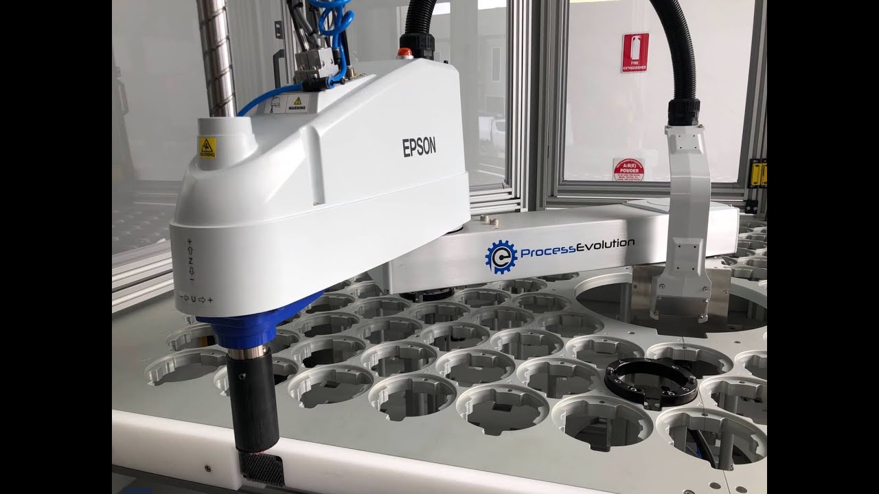 Robotic Lens Picker - YouTube