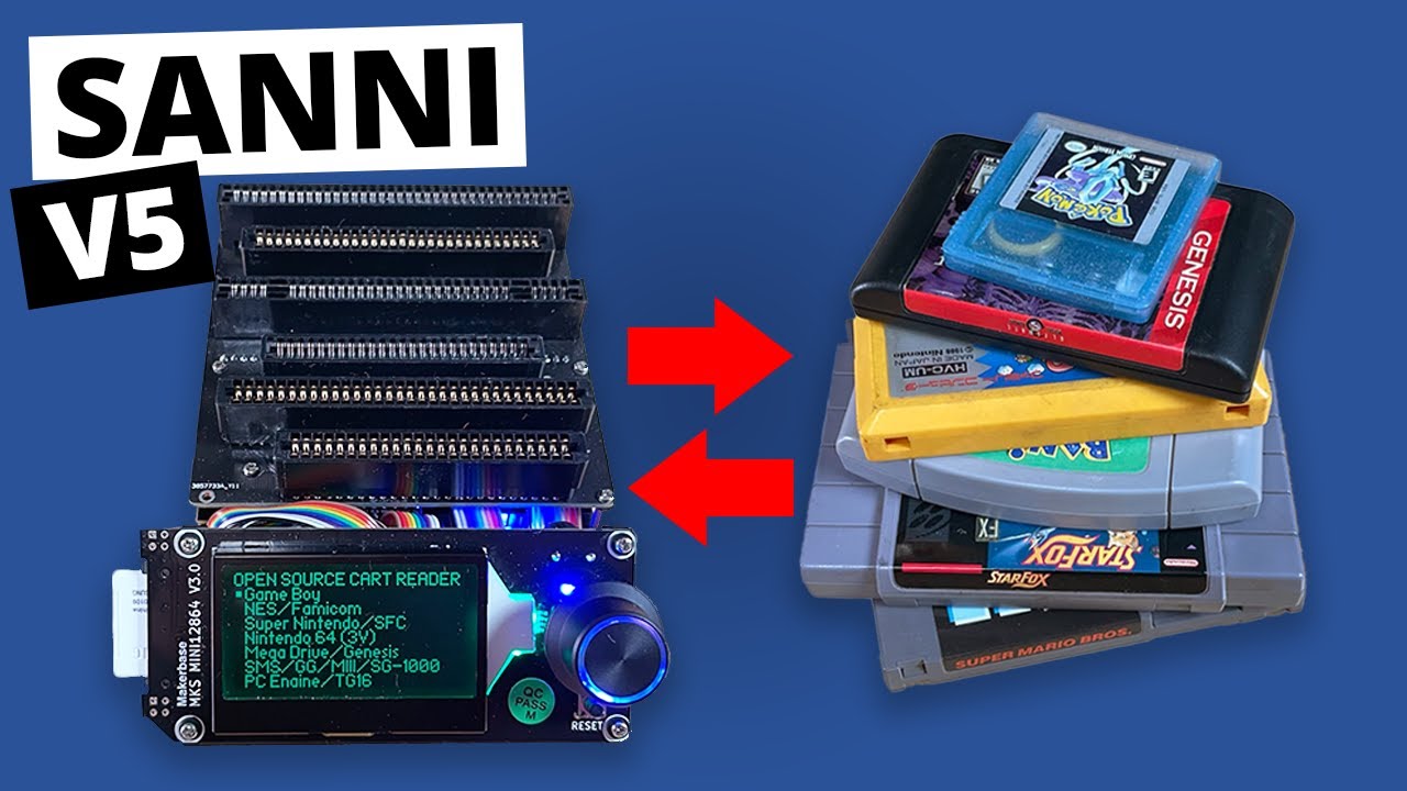 Must Have Tool To Dump ROMS And Read And Write Save Files Sanni Cart Must Have Tool To Dump ROMS And Read And Write Save Files Sanni Cart