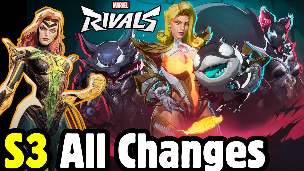 ALL CHANGES & UPDATES in SEASON 3 of Marvel Rivals - YouTube