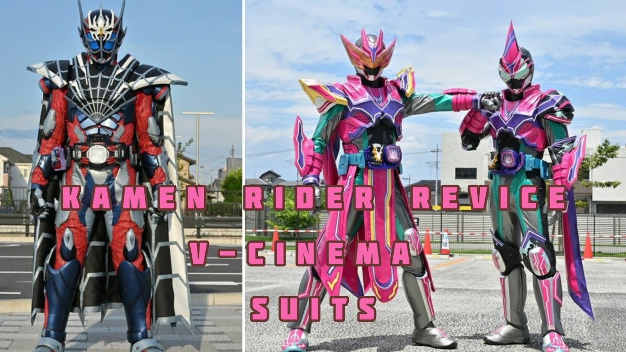Kamen Rider Revice V-CINEMA suits - YouTube