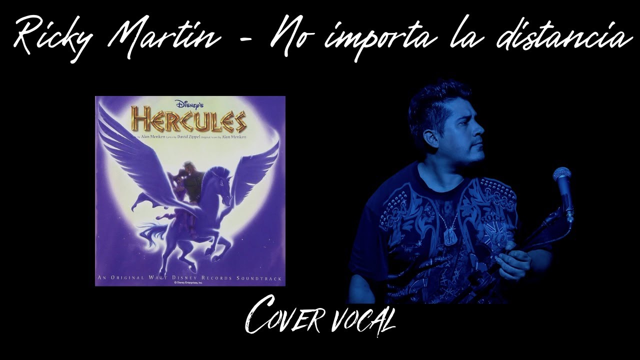 Ricky Martin - No importa la distancia (cover vocal) - YouTube