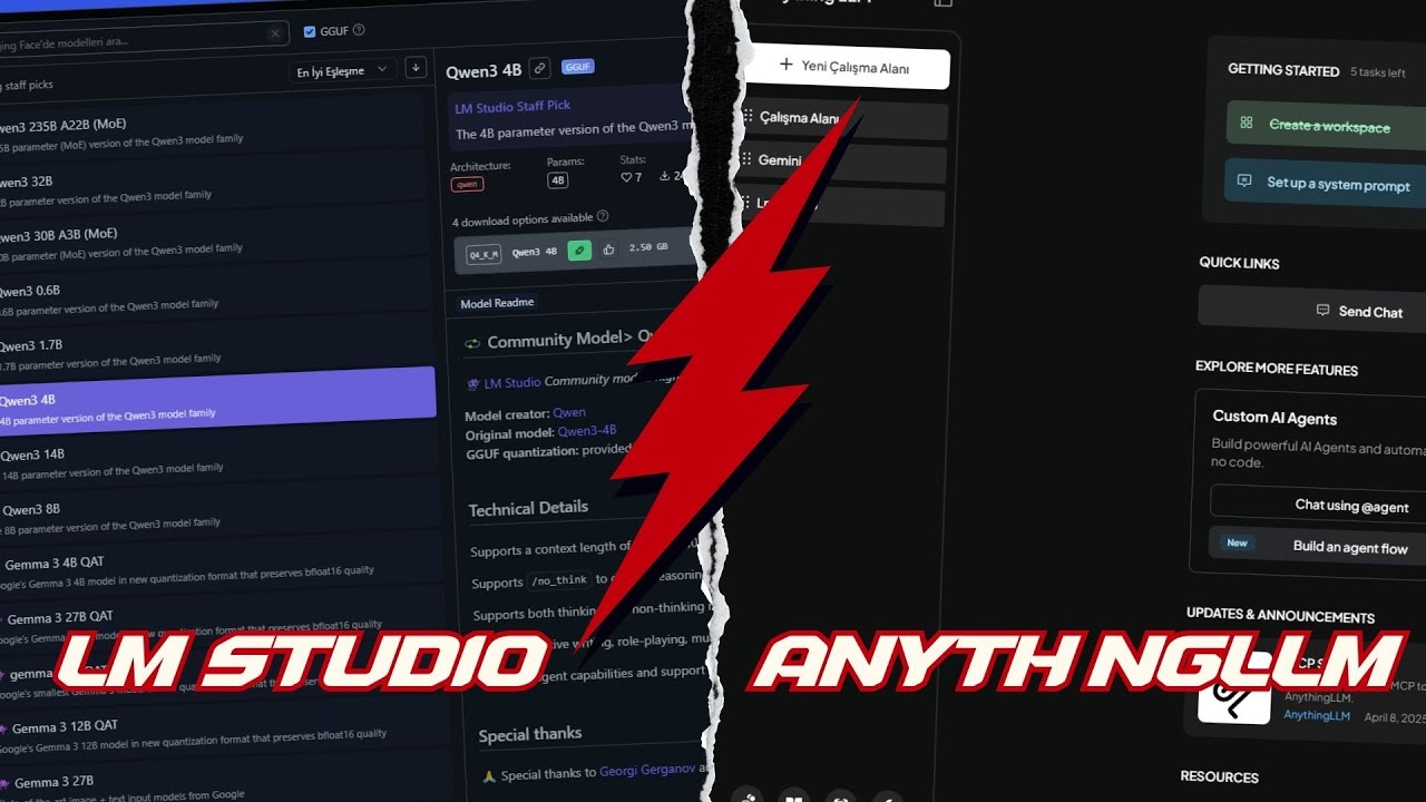 Lm Studio ve AnythingLLM Nasıl Kullanılır ? Güncel Arayüz ve Kullanım ...